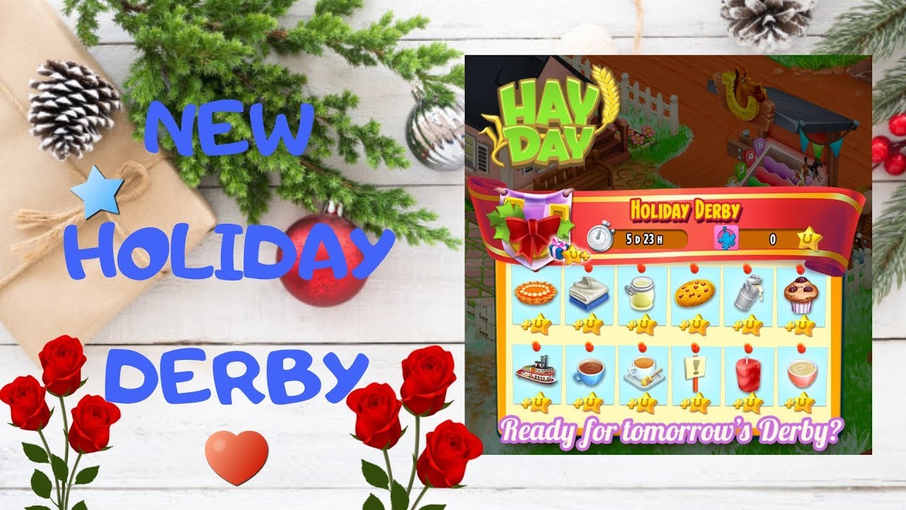 Hay Day: Holiday Derby - YouTube
