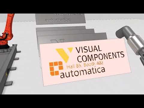 Visual Components - Painting (automatica 2025) - YouTube