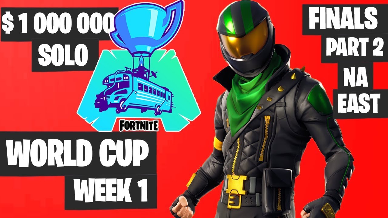 Fortnite World Cup WEEK 1 FINAL Part 2 Highlights - NA East Solo Day 2 ...