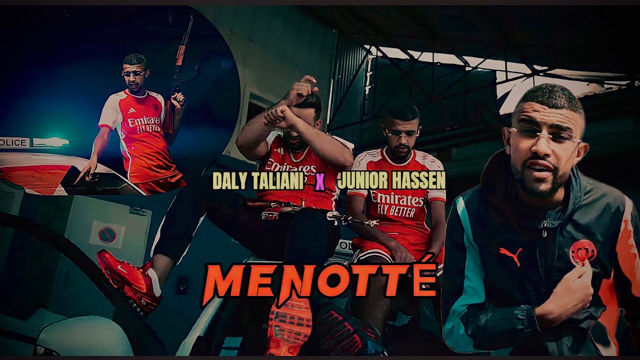 Junior Hassen Ft Daly Taliani- menotté(Official Music Video). - YouTube