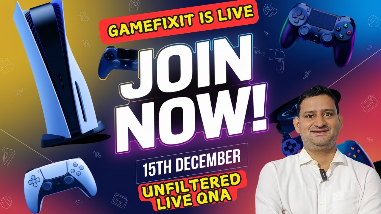 Gamefixit is live! Gaming Discussion I Cheapest PlayStation - YouTube