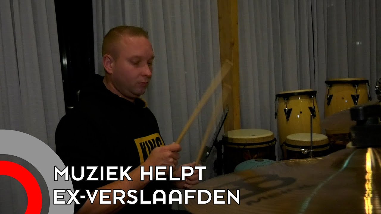 Wim speelt in een band voor ex-verslaafden: 'Zonder muziek was ik er ...