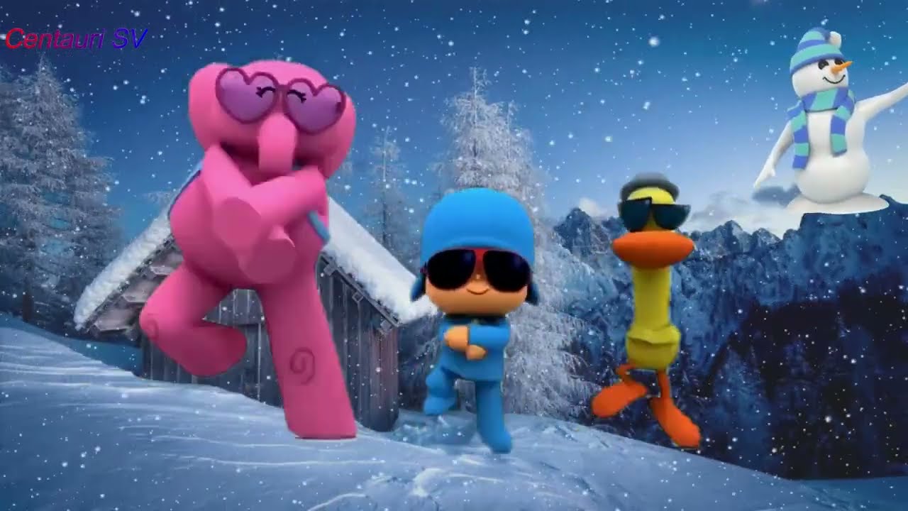 Pocoyo dancing Sound Variations in 74 Seconds - YouTube