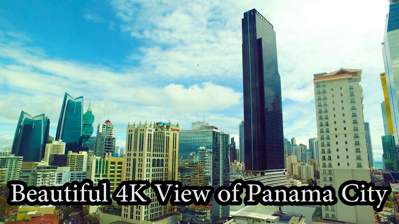 4K - Beautiful view of Panama City, Panama - YouTube
