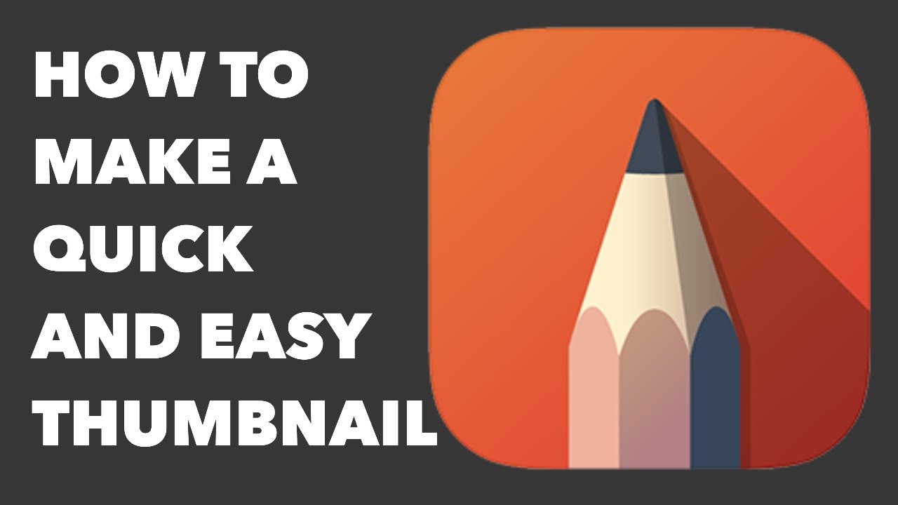 How to Make a Quick and Easy Thumbnail - YouTube