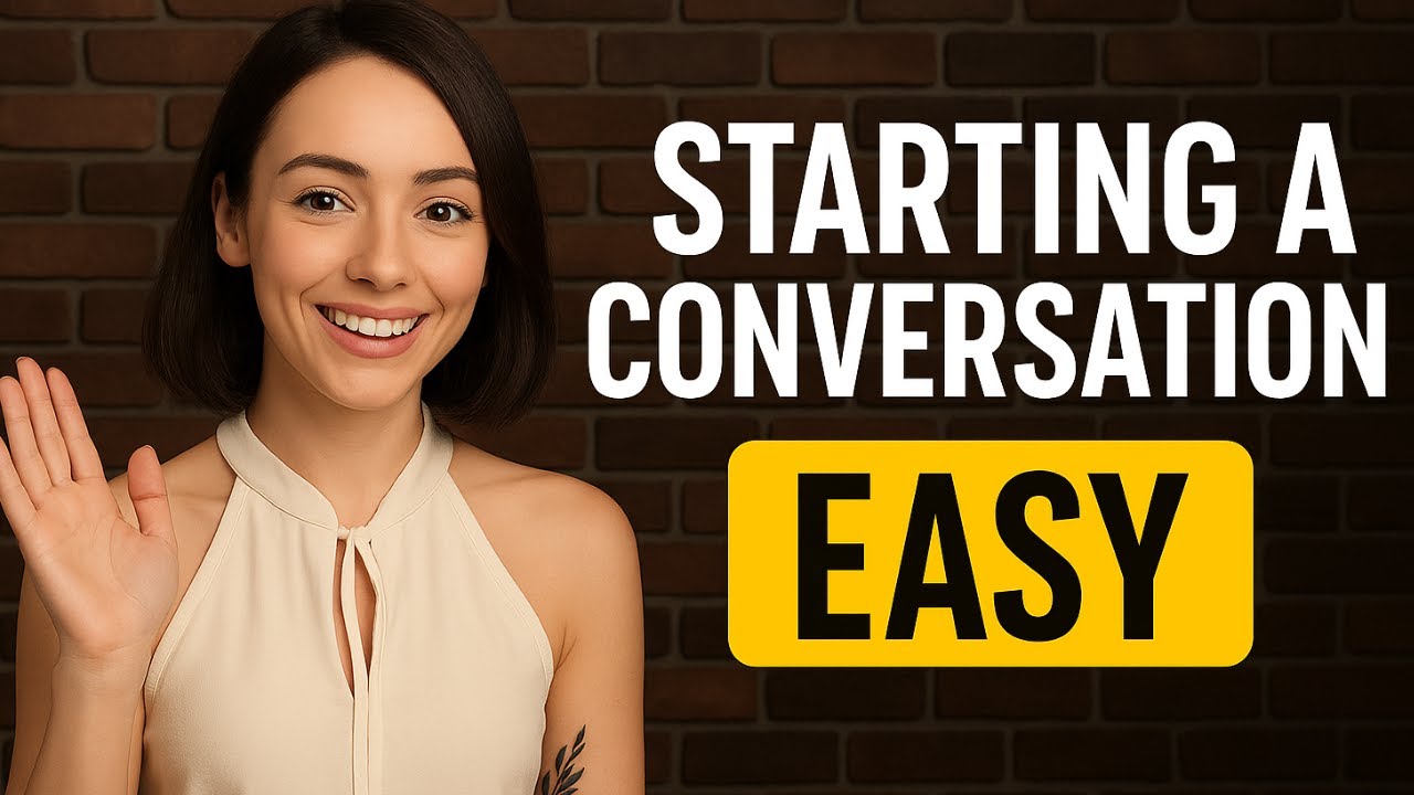 How to Start a Conversation Without Feeling Awkward (Easy Tips) - YouTube