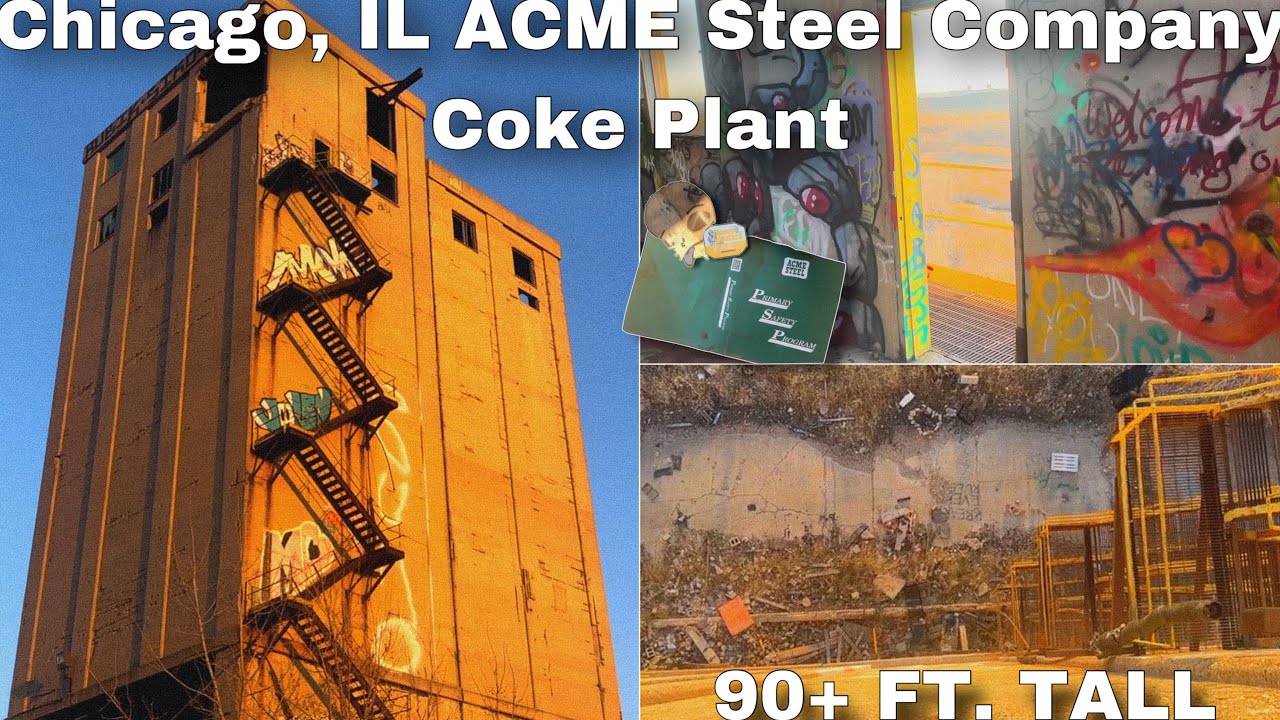 Abandoned Illinois Coke Plant Urbex︱Isolated Illinois S2:E2︱4/10/23 ...