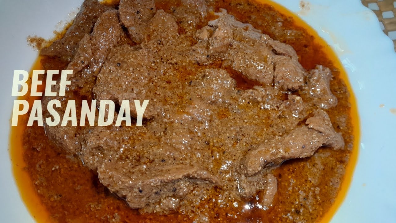 Beef pasanday Recipe | Easy pasanday | Menu by hm - YouTube