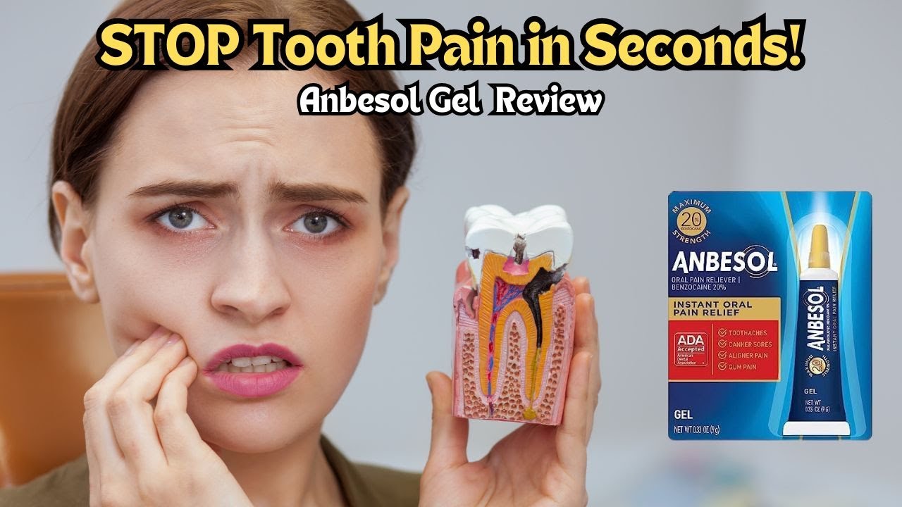 🦷💥 Fastest Way to STOP Tooth Pain in Seconds! Anbesol Gel Revealed ...
