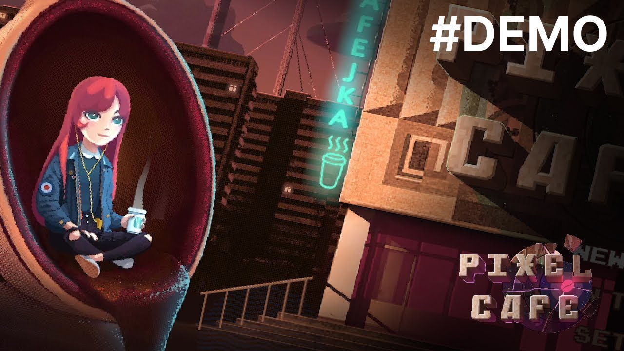 เปิดร้านขายน้ำ | Pixel Cafe Demo - YouTube