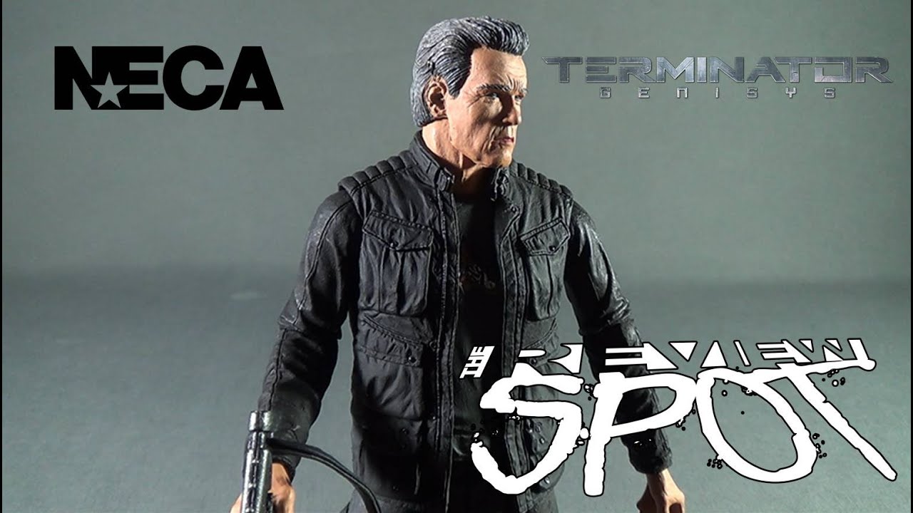 Toy Spot - NECA Terminator Genisys T-800 Guardian "Pops" Version - YouTube