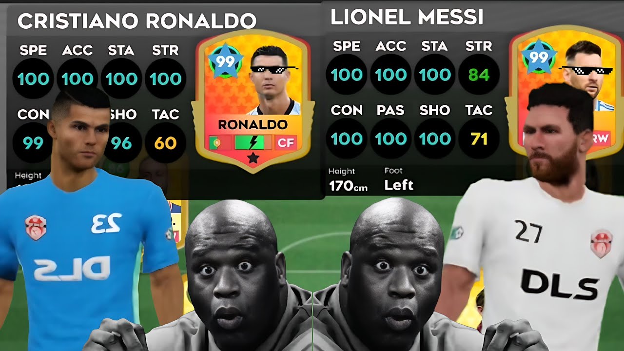 THE ULTIMATE CHEAT CODE: 99 MESSI AND RONALDO REVIEW | DLS 25 - YouTube