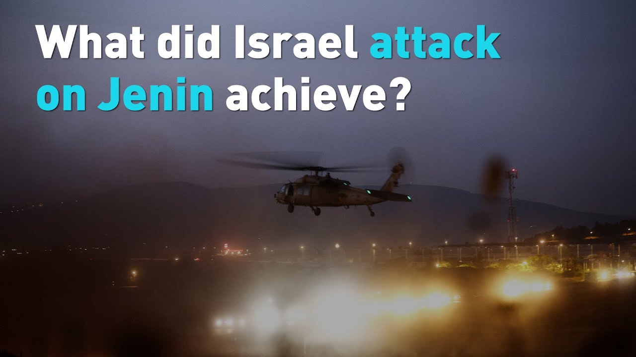 What did Israel attack on Jenin achieve? - YouTube
