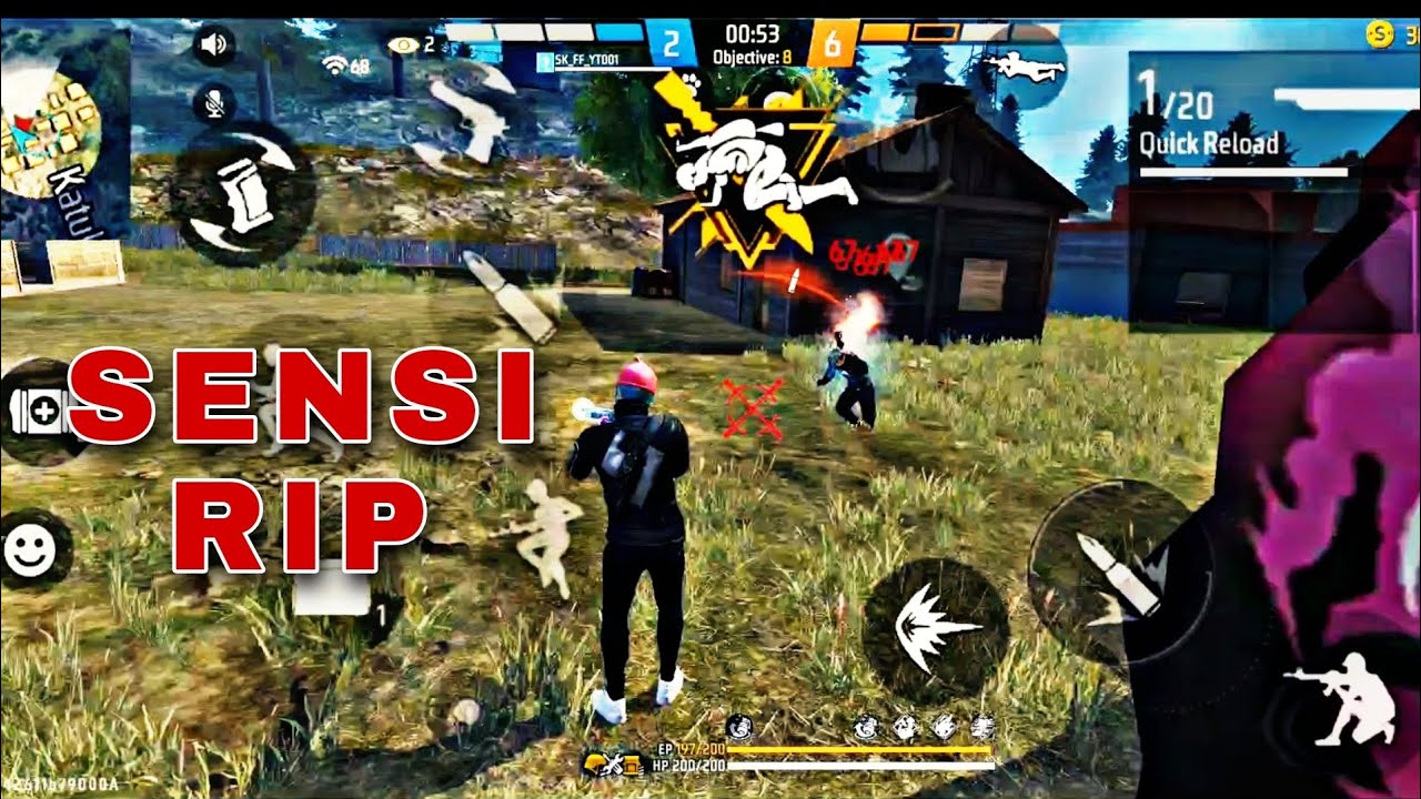 SENSI RIP ⚰️ #freefire #games #viral - YouTube