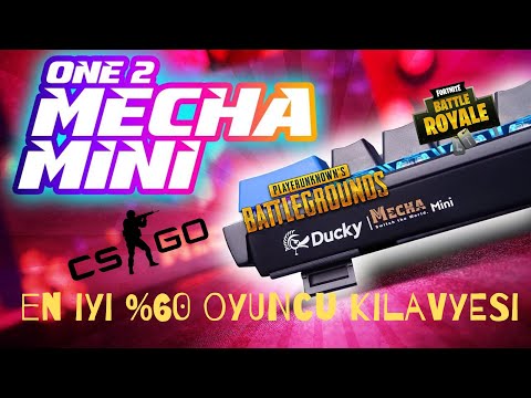Ducky One 2 Mini RGB Keyboard -Dünyanın EN HIZLI Oyuncu Klavyesi - kutu açılımı ve tuş tuşu değişimi