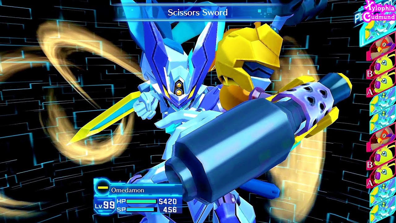 『Xylophia Gudmund』 Metabee Rokusho to Omedamon Evolution Line - YouTube