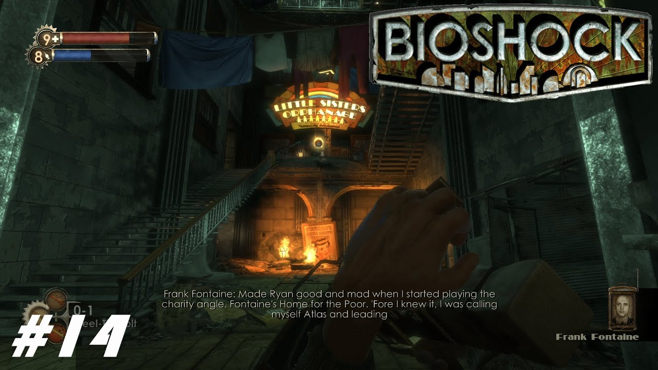 DEATH FLYING AT ME! - BioShock 1 Remastered - Part 14 - YouTube