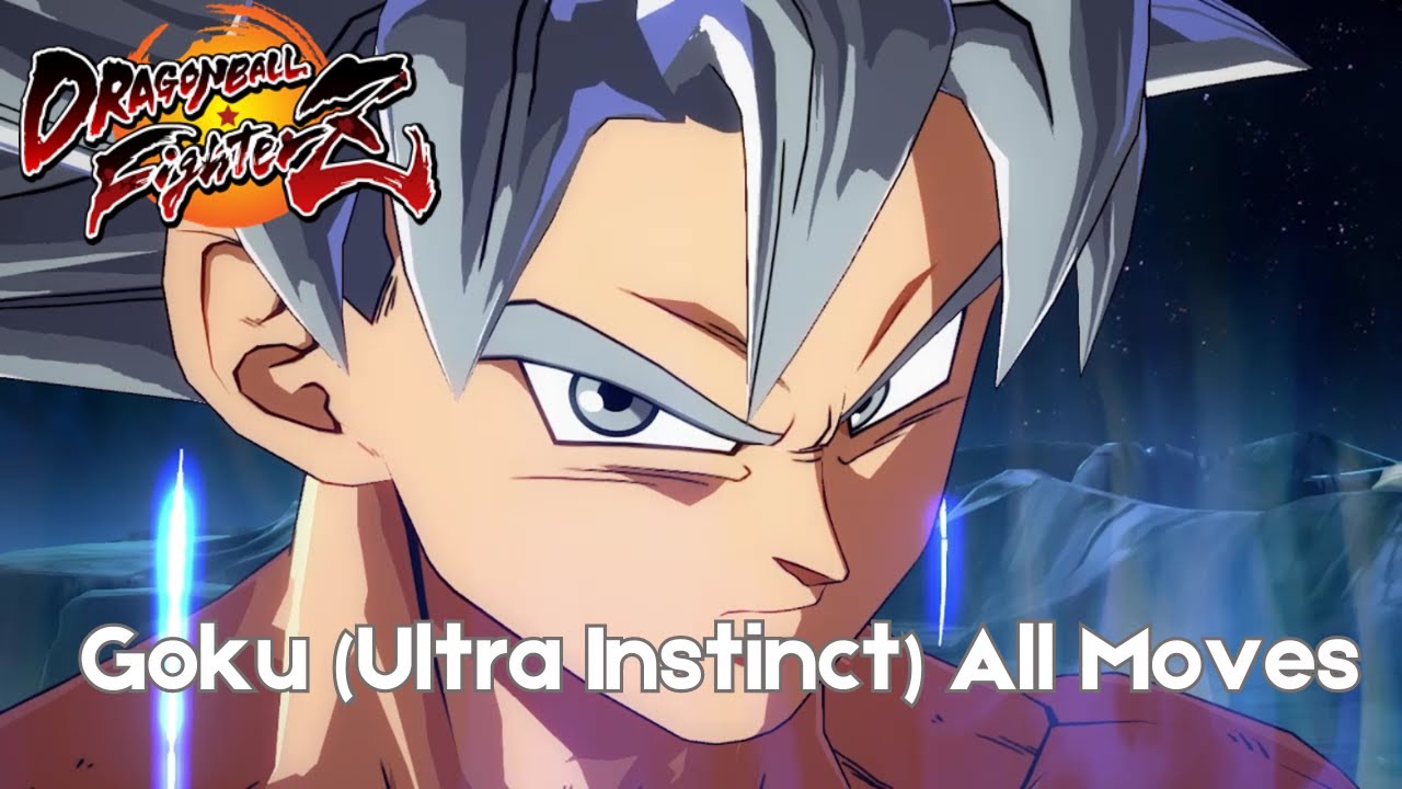 Goku (Ultra Instinct) Moves/Combo/Super/Ultimate Attack - Dragon Ball FighterZ - YouTube