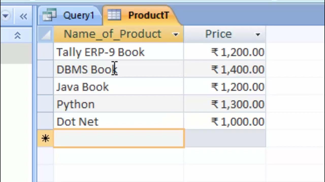 How To Give Conditions In Microsoft Access Sql View Computerexcelsolution Youtube