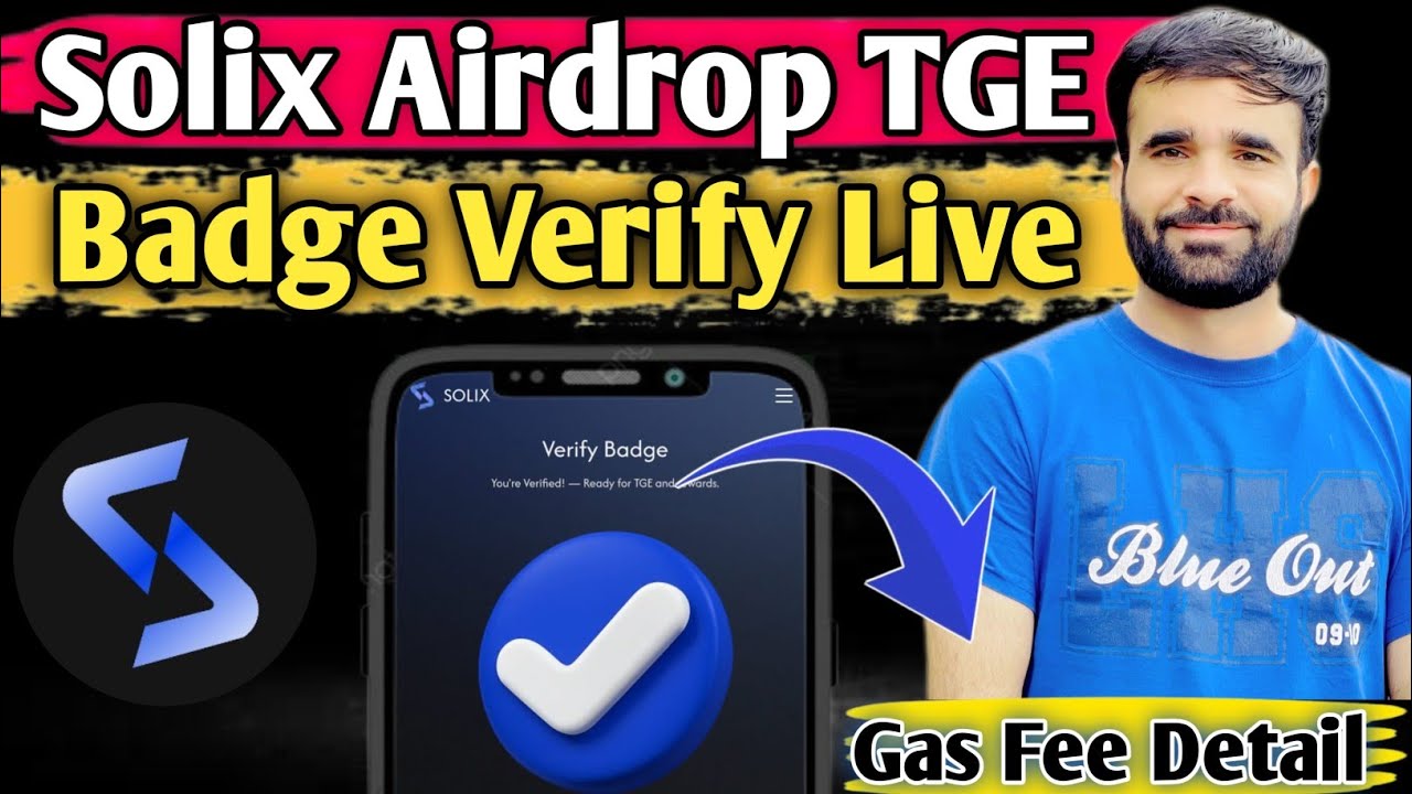 How to Verify Badge for Solix Airdrop | Solix Important Update for TGE ...