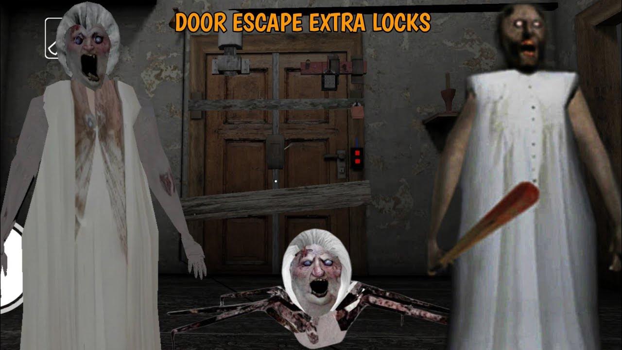 GRANNY CHAPTER 1 EXTRA LOCKS || granny extra locks door escape || granny gameplay walkthrough ...