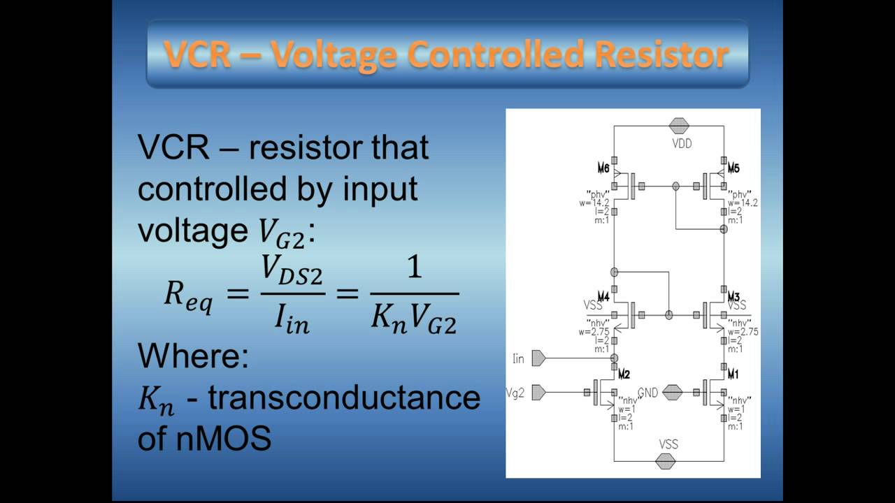 CMOS current mode divider and it's applications - p-2014-065 - YouTube