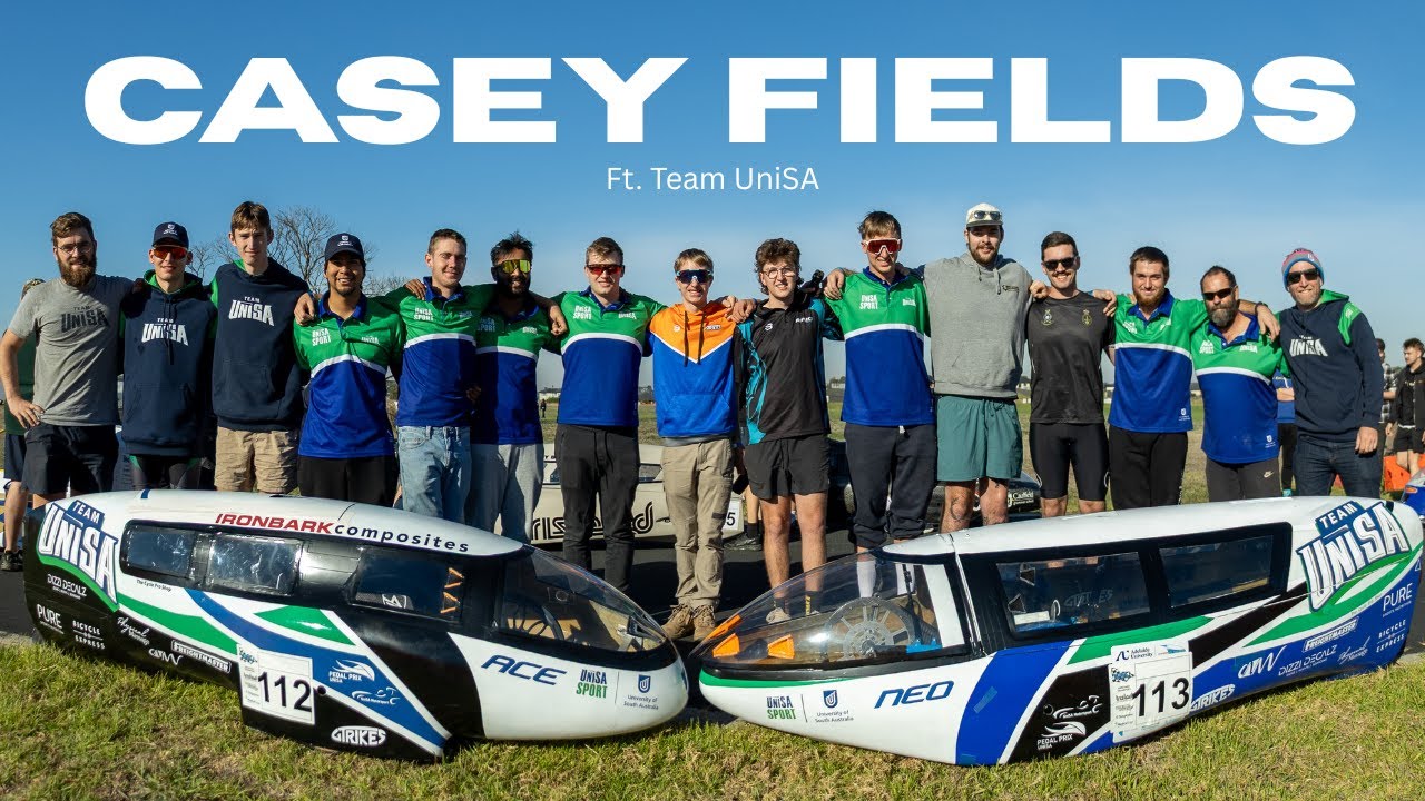 Casey Fields Round 2 ft. Team UniSA | Race Vlog #6 - YouTube