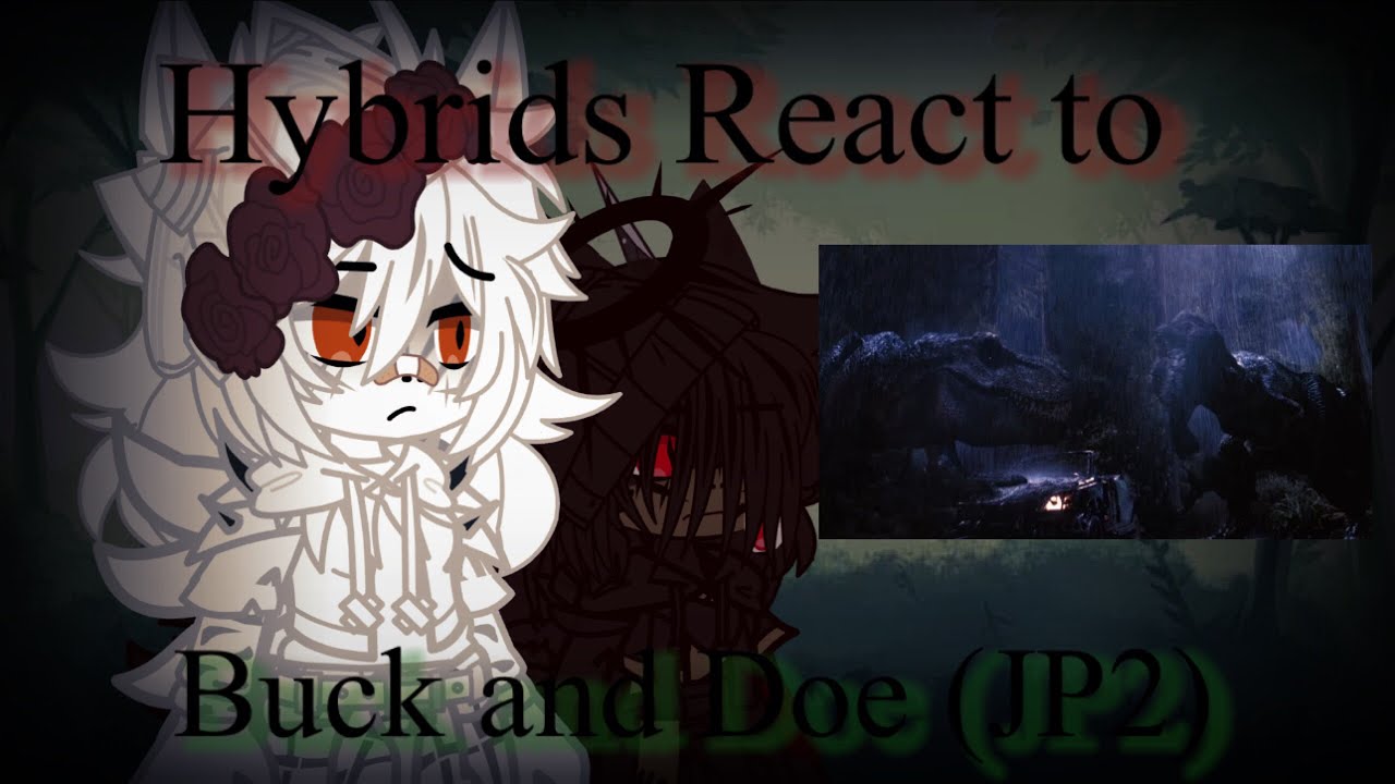 Jurassic Hybrids React To Buck and Doe Trex from JP2 - YouTube