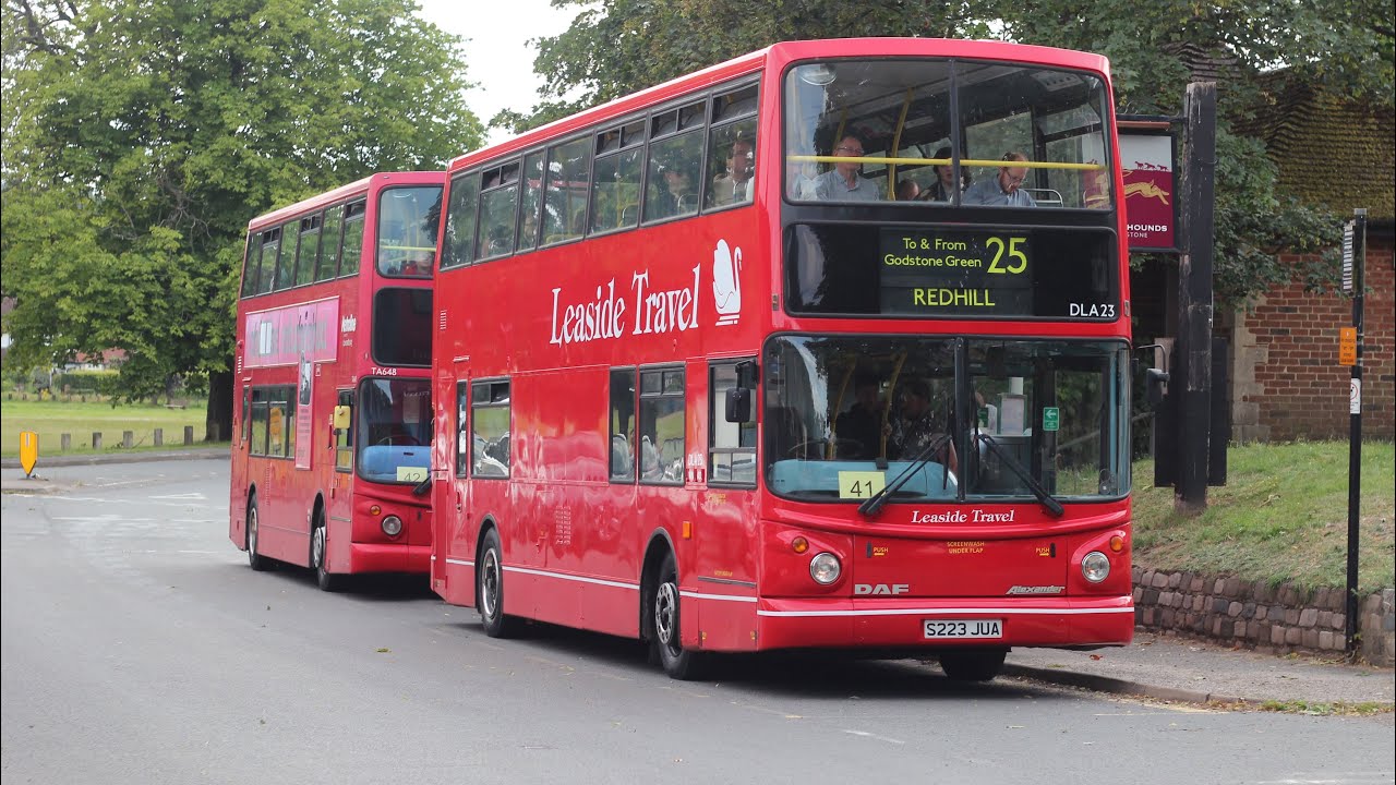 Lowish floor running day Arriva Leaside Travel DLA23 S223JUA on route ...
