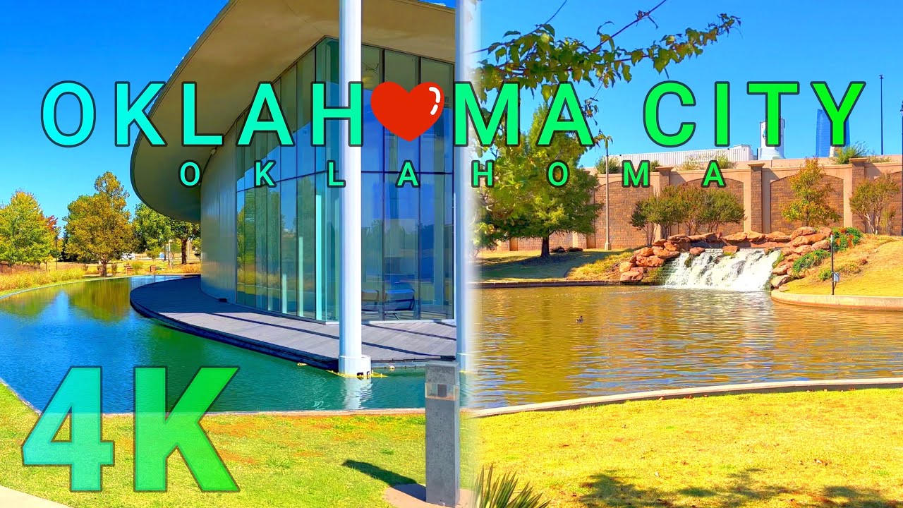Oklahoma City Riverwalk on a Sunny Day, Oklahoma USA 4K - UHD - YouTube