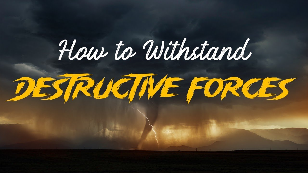 How to Withstand Destructive Forces - YouTube