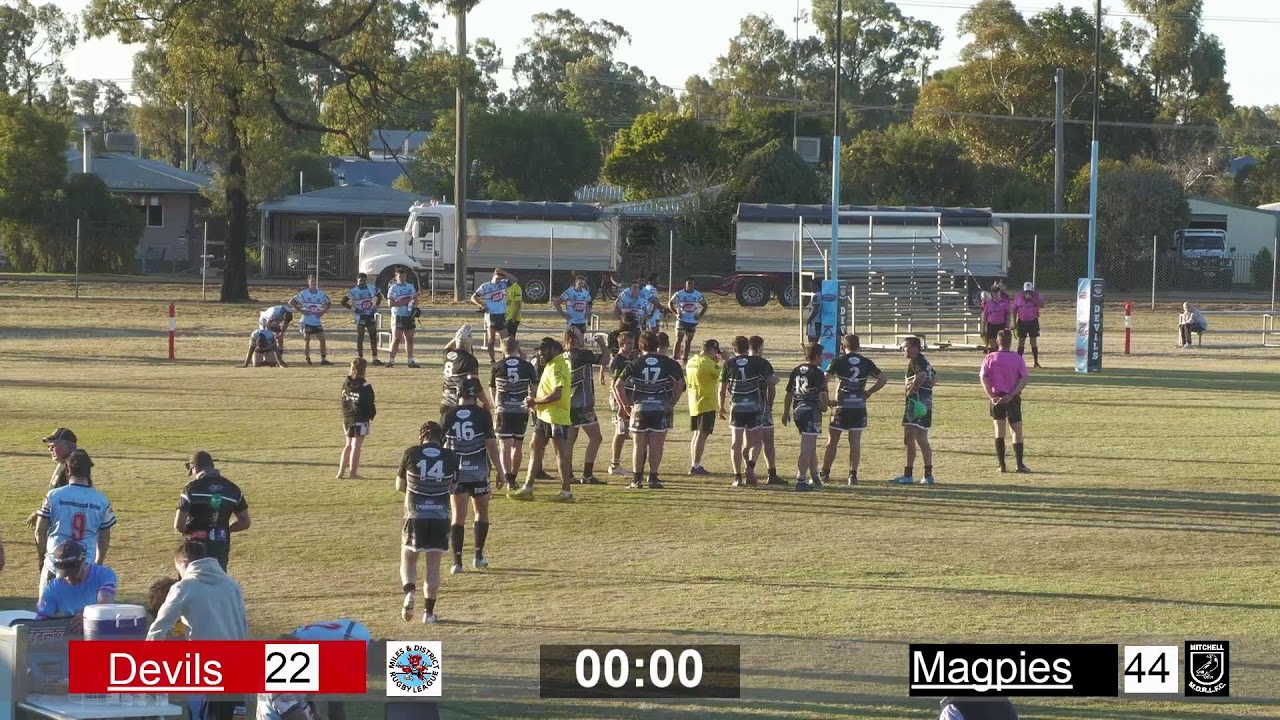 Miles Devils vs Mitchell Magpies - YouTube