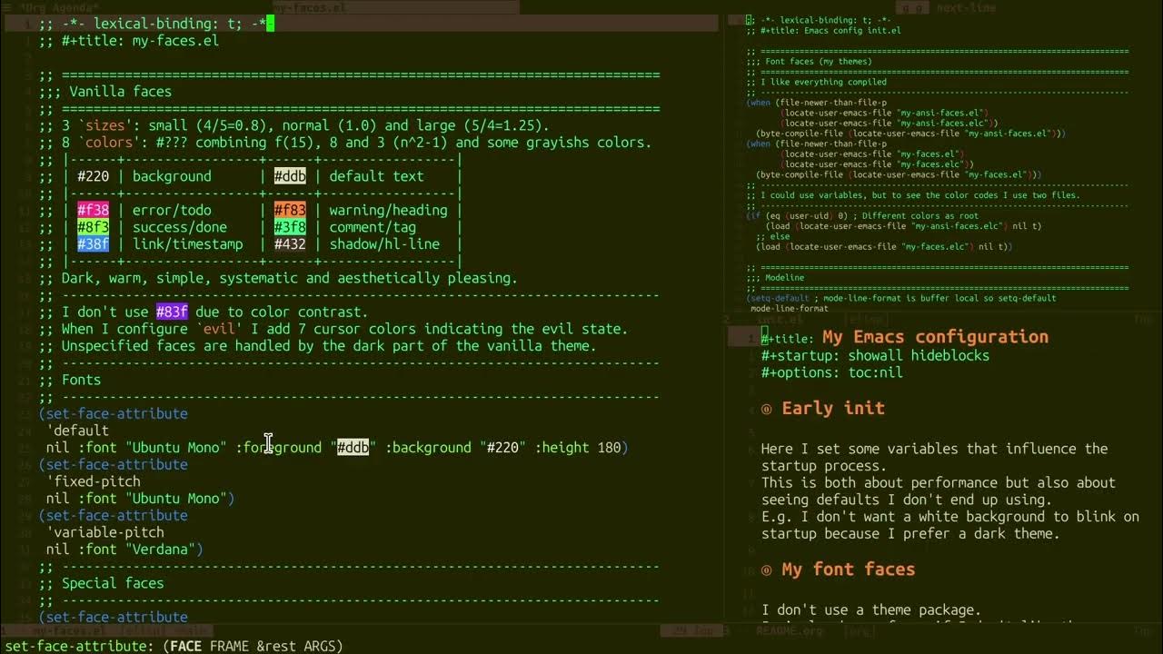 The 8 colors I use in emacs - YouTube
