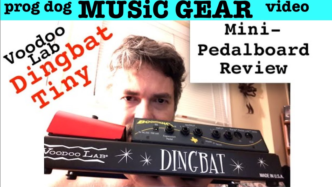 Pedalboard by Voodoo Lab Dingbat Tiny Review Demo - YouTube