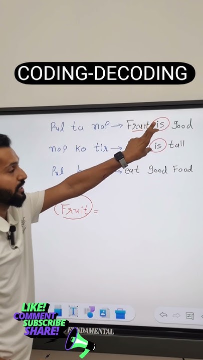 Coding-Decoding learning - YouTube