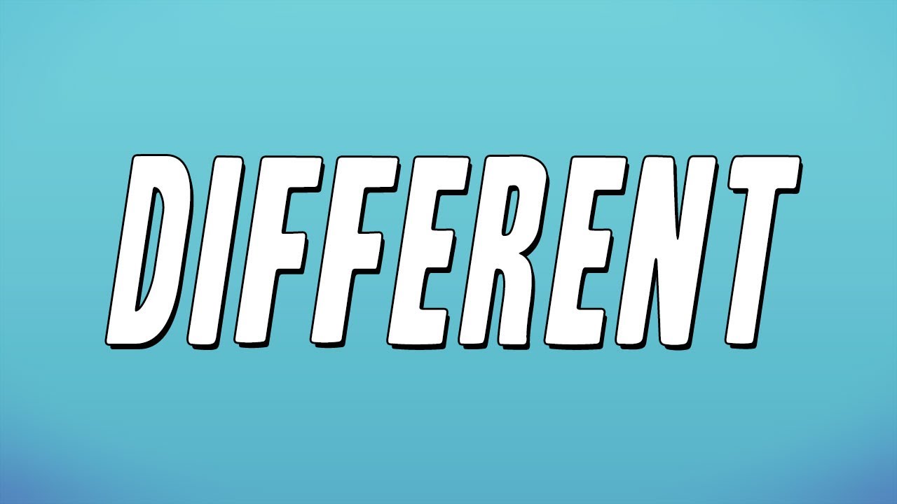 ArrDee - Different ft. The Shapeshifters (Lyrics) - YouTube