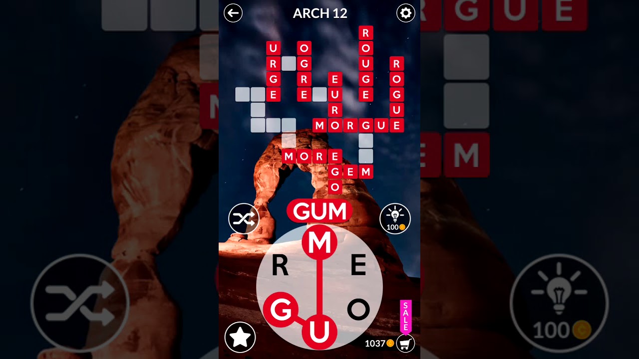 Wordscapes Arch 12 | Wordscapes Answers - YouTube