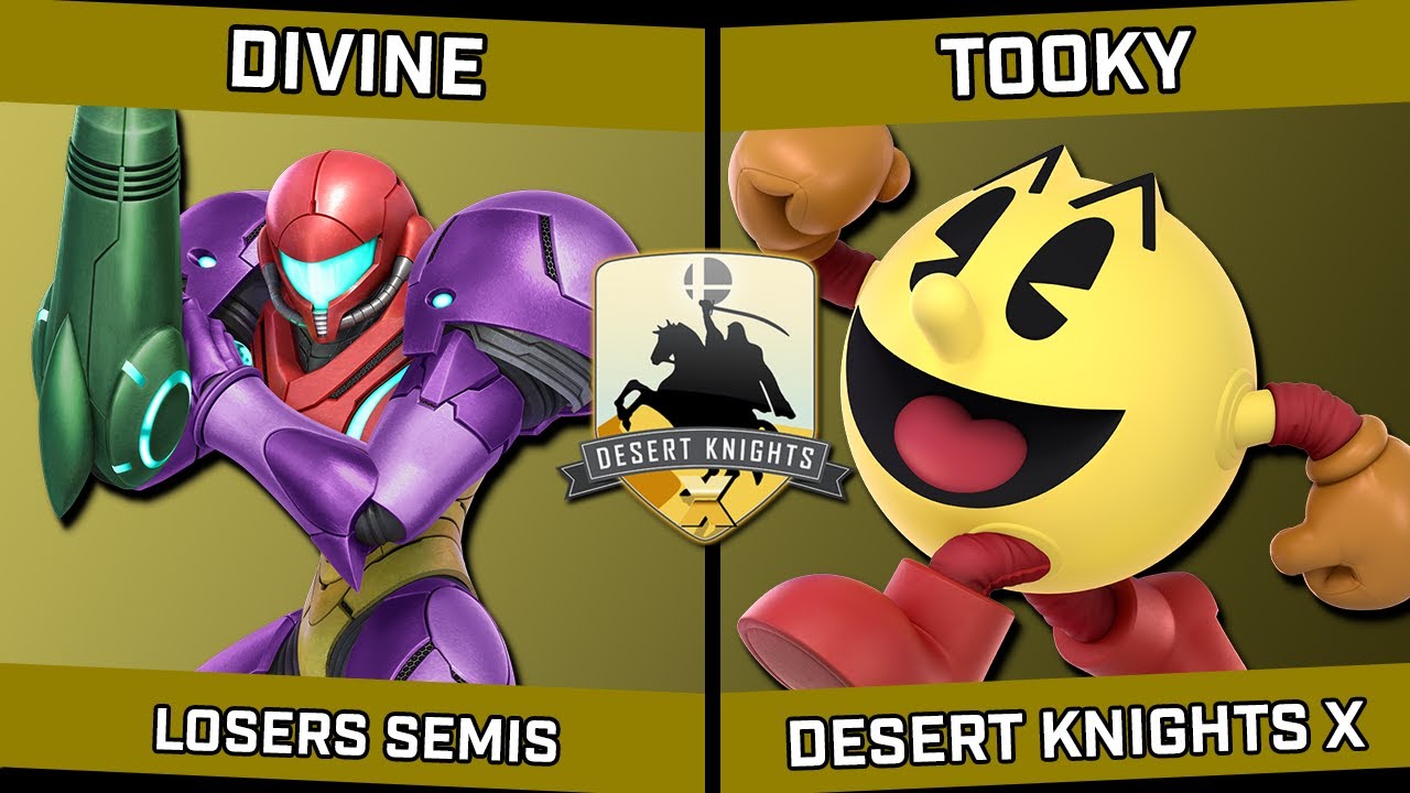 Divine (Samus) vs Tooky (Pac-Man) - Desert Knights X - YouTube