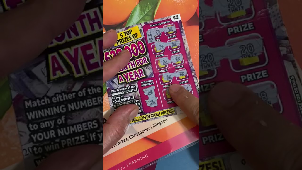 Scratch card big win! - YouTube