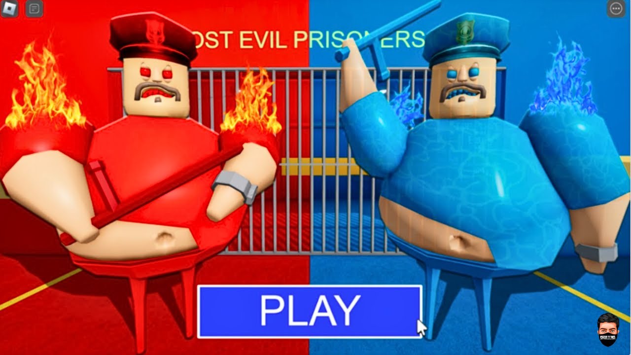 Escaping from WATER BARRY PRISON RUN! Scary Obby! #Roblox #ScaryObby ...