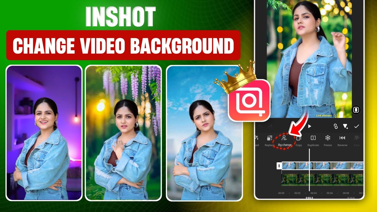 Inshot Video Background Change | How To Change Video Background In Inshot | Inshot App Video ...