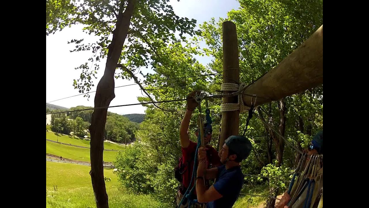 zip line fun 005 - YouTube