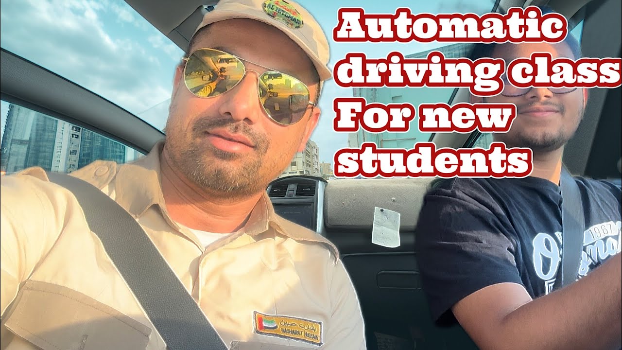 driving Education Automatic driving class for new students - YouTube