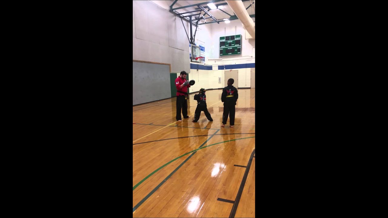 Double high punch - YouTube