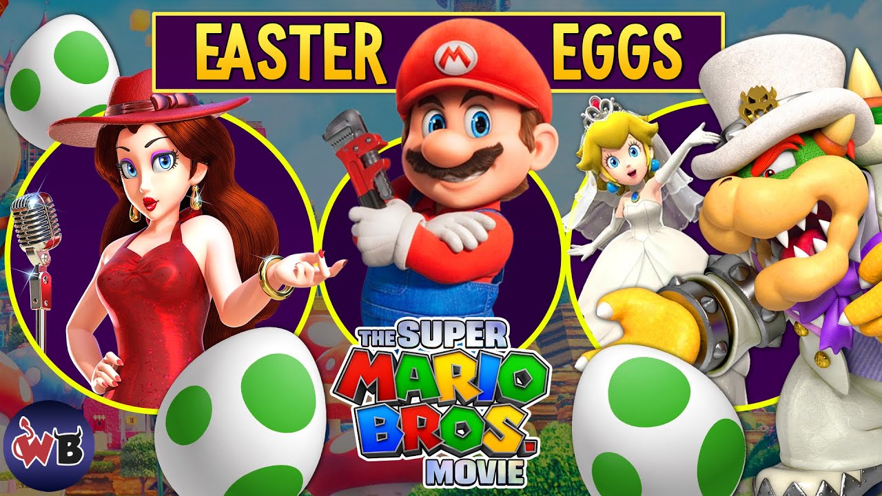 The Super Mario Bros. Movie Easter Eggs: Cool to Amazing 🍄 - YouTube