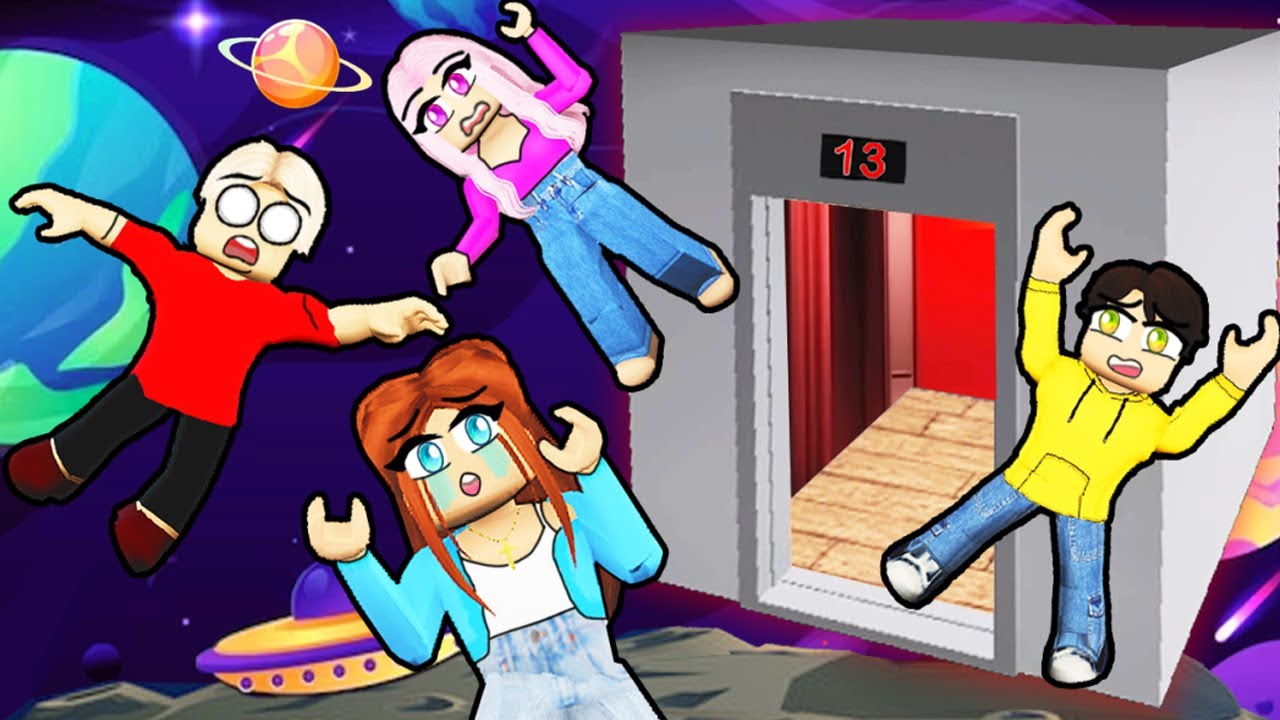 We SURVIVED The CRAZY ELEVATOR in Roblox! - YouTube
