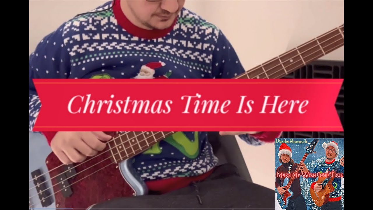 Christmas Time Is Here (Solo Bass Guitar) - YouTube