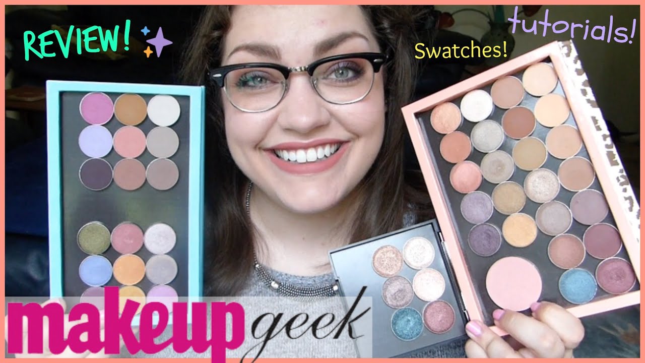 Makeup Geek Eyeshadows: Review + Mini Tutorials! - YouTube