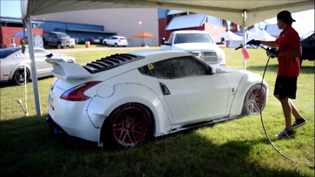 Car show prep! - YouTube