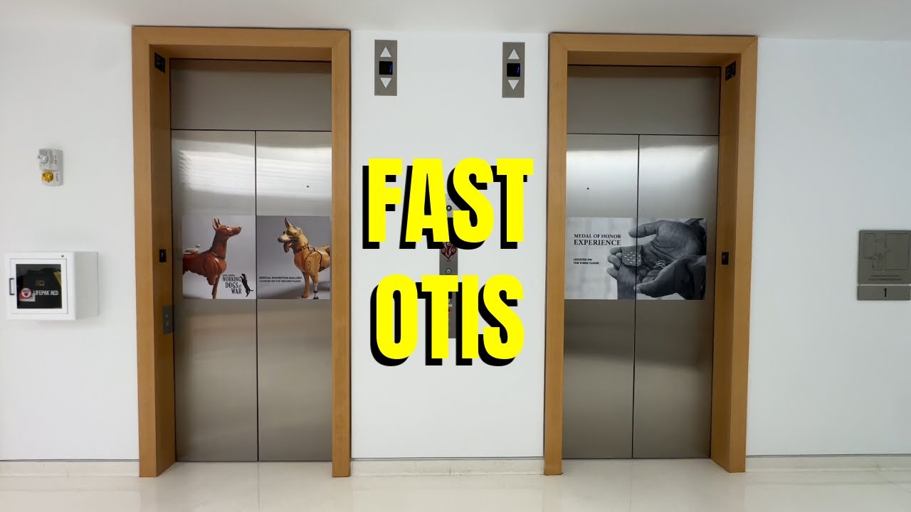 Very Nice Otis Traction Elevators - The National Museum of the US Army ...